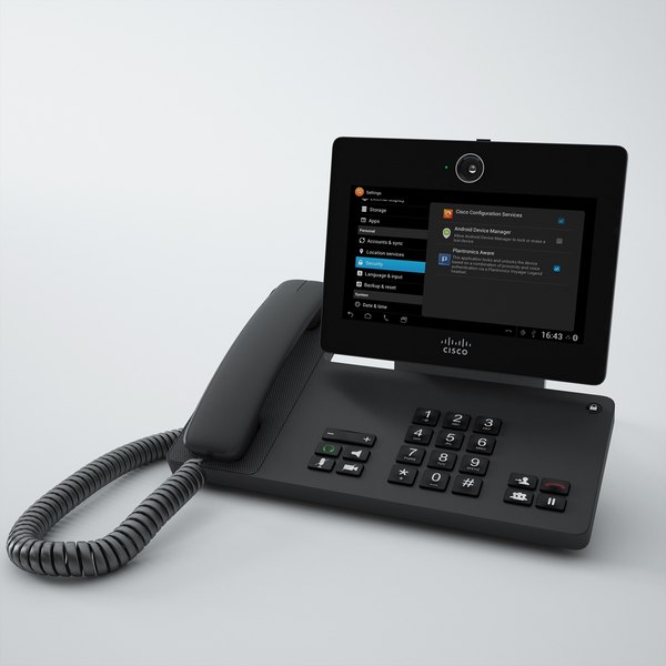 cisco ip conference phone 3d model