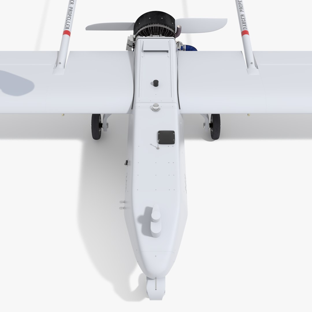 rq-7 shadow 200 unmanned 3d c4d