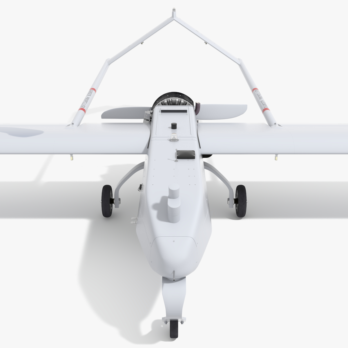 rq-7 shadow 200 unmanned 3d c4d