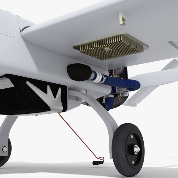 rq-7 shadow 200 unmanned 3d c4d