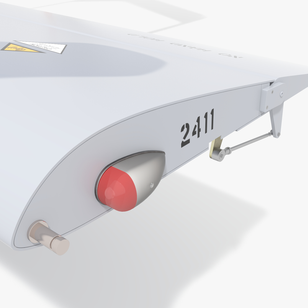 rq-7 shadow 200 unmanned 3d c4d