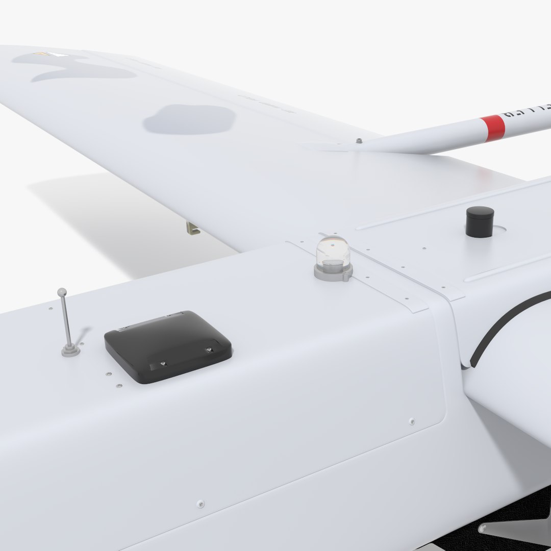 rq-7 shadow 200 unmanned 3d c4d