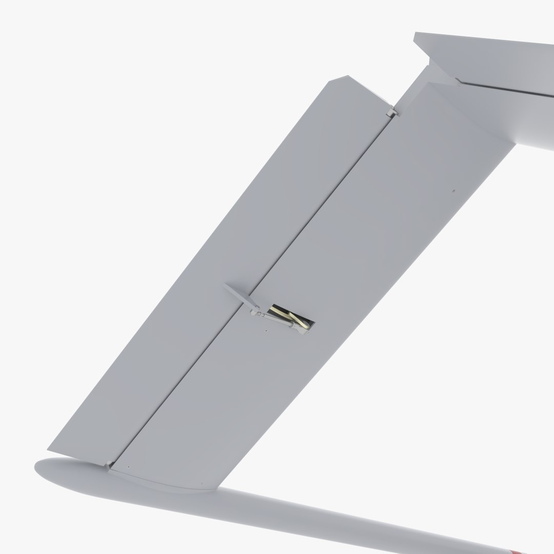 rq-7 shadow 200 unmanned 3d c4d