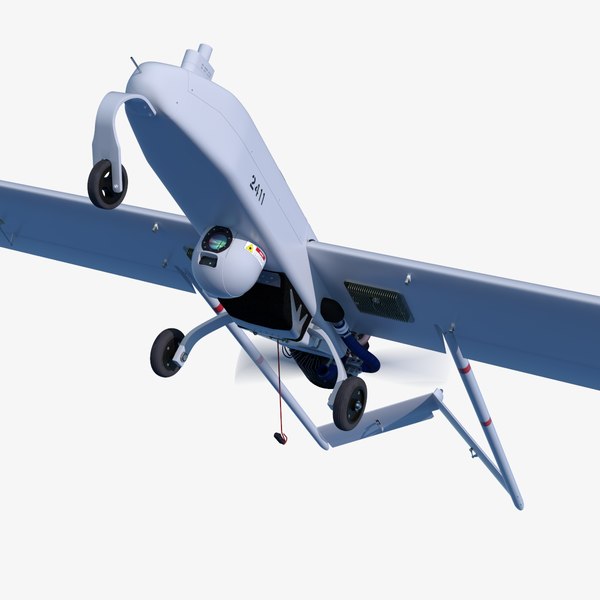 rq-7 shadow 200 unmanned 3d c4d