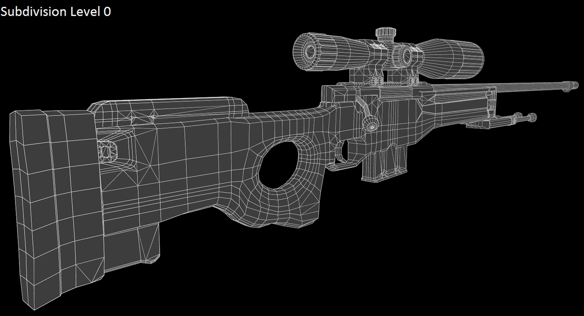 Awp L96 3D Model - TurboSquid 1398712