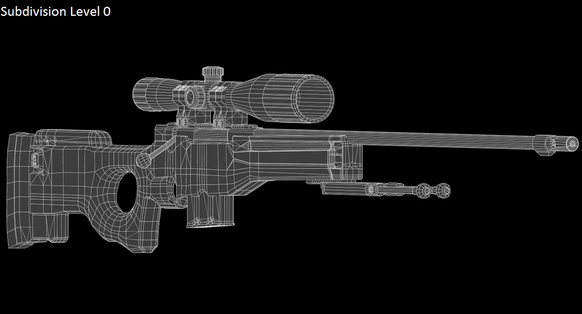Awp L96 3D Model - TurboSquid 1398712