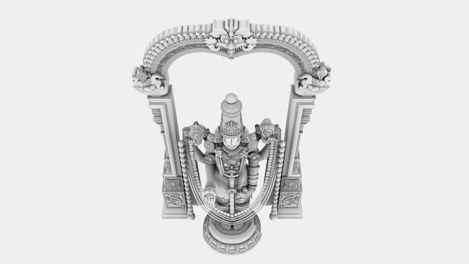 Tirupati Balaji 3D - TurboSquid 2071126