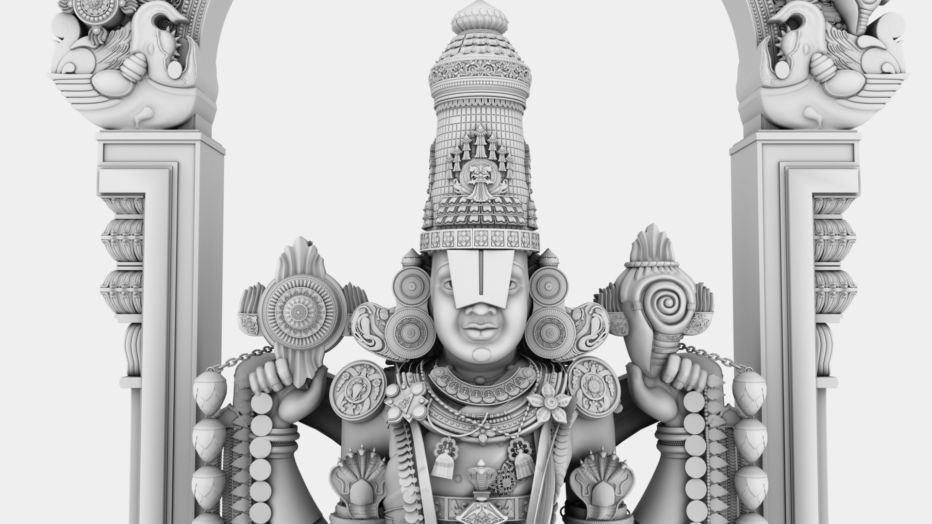 Tirupati Balaji 3D - TurboSquid 2071126