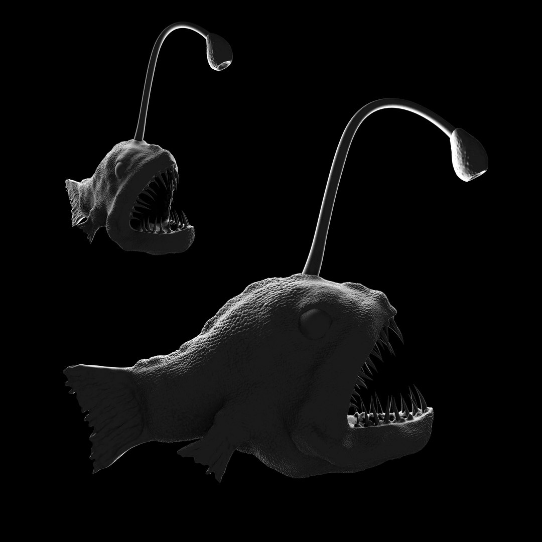 Monster Fish Model - TurboSquid 1394388