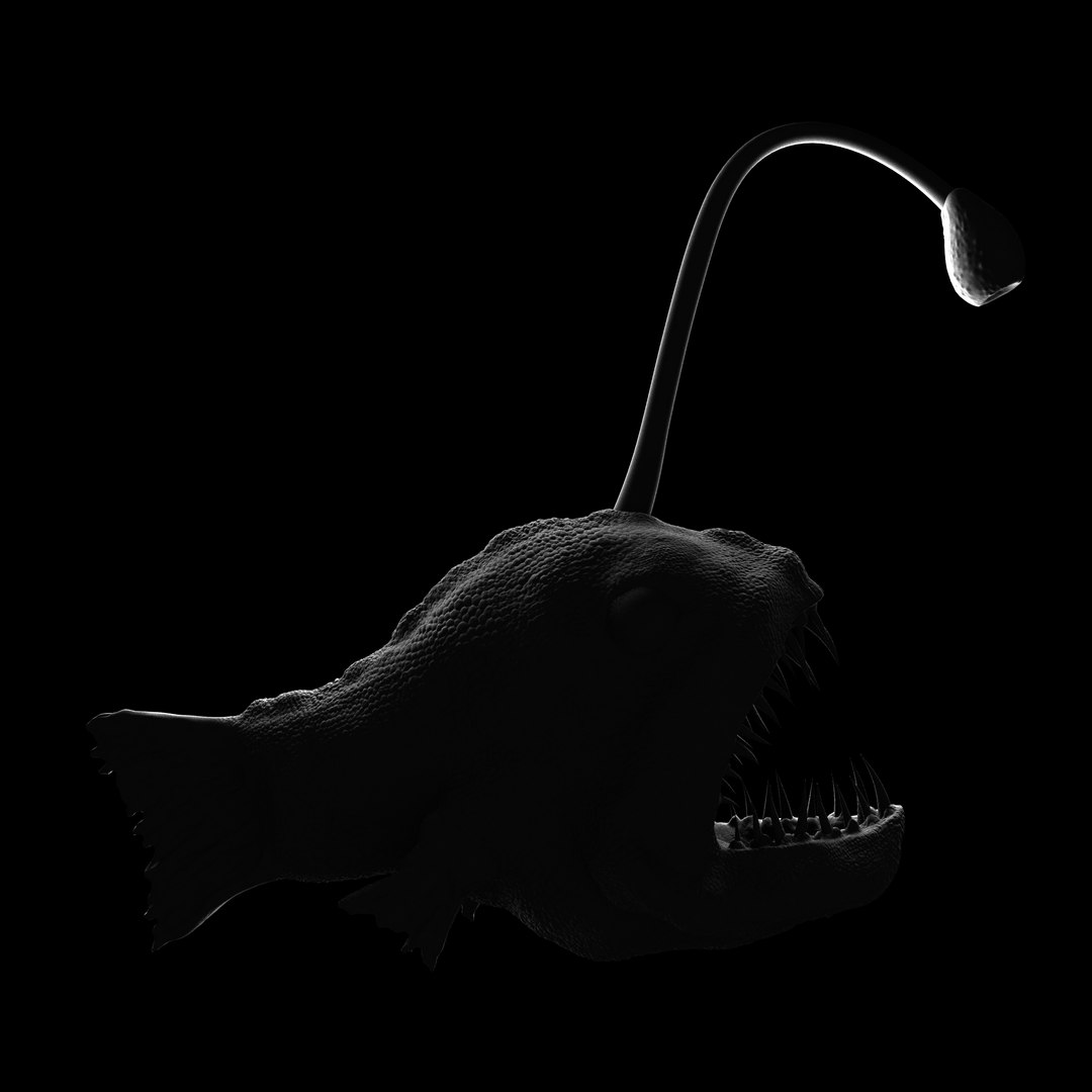 Monster Fish Model - TurboSquid 1394388