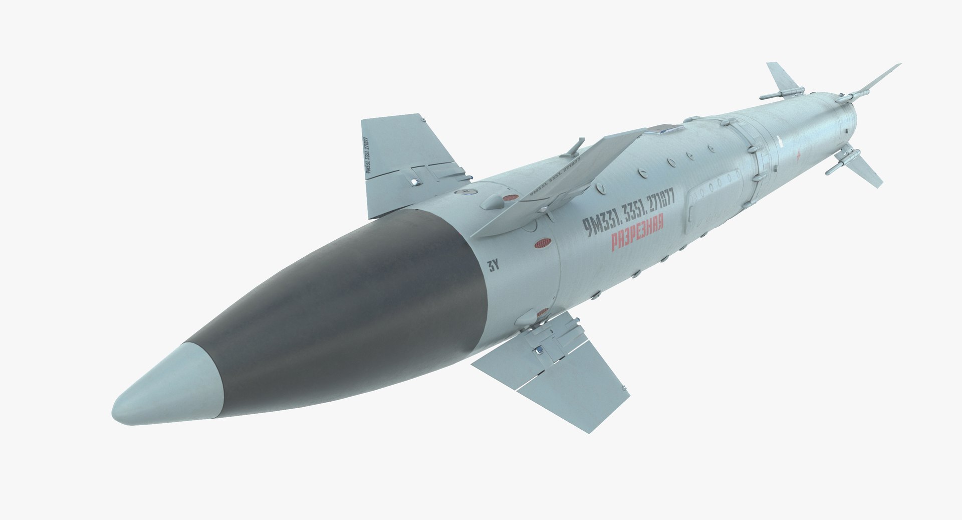 3D Model Tor-m1 Missile 9m331 - TurboSquid 1501460
