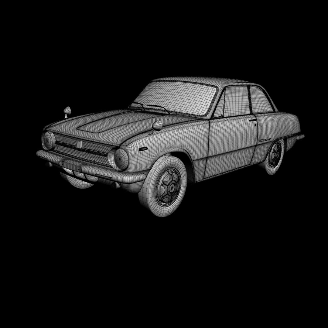 1963 Isuzu Bellett Gt 3D Model - TurboSquid 1653822