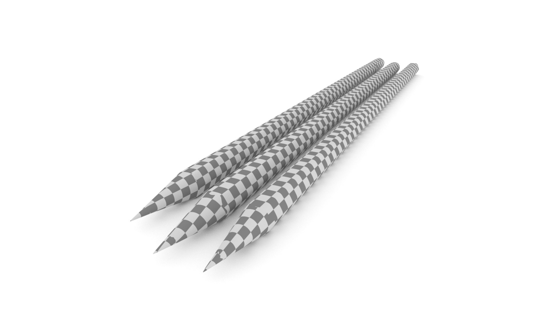 Graphite Pencils 3D Model - TurboSquid 1432807
