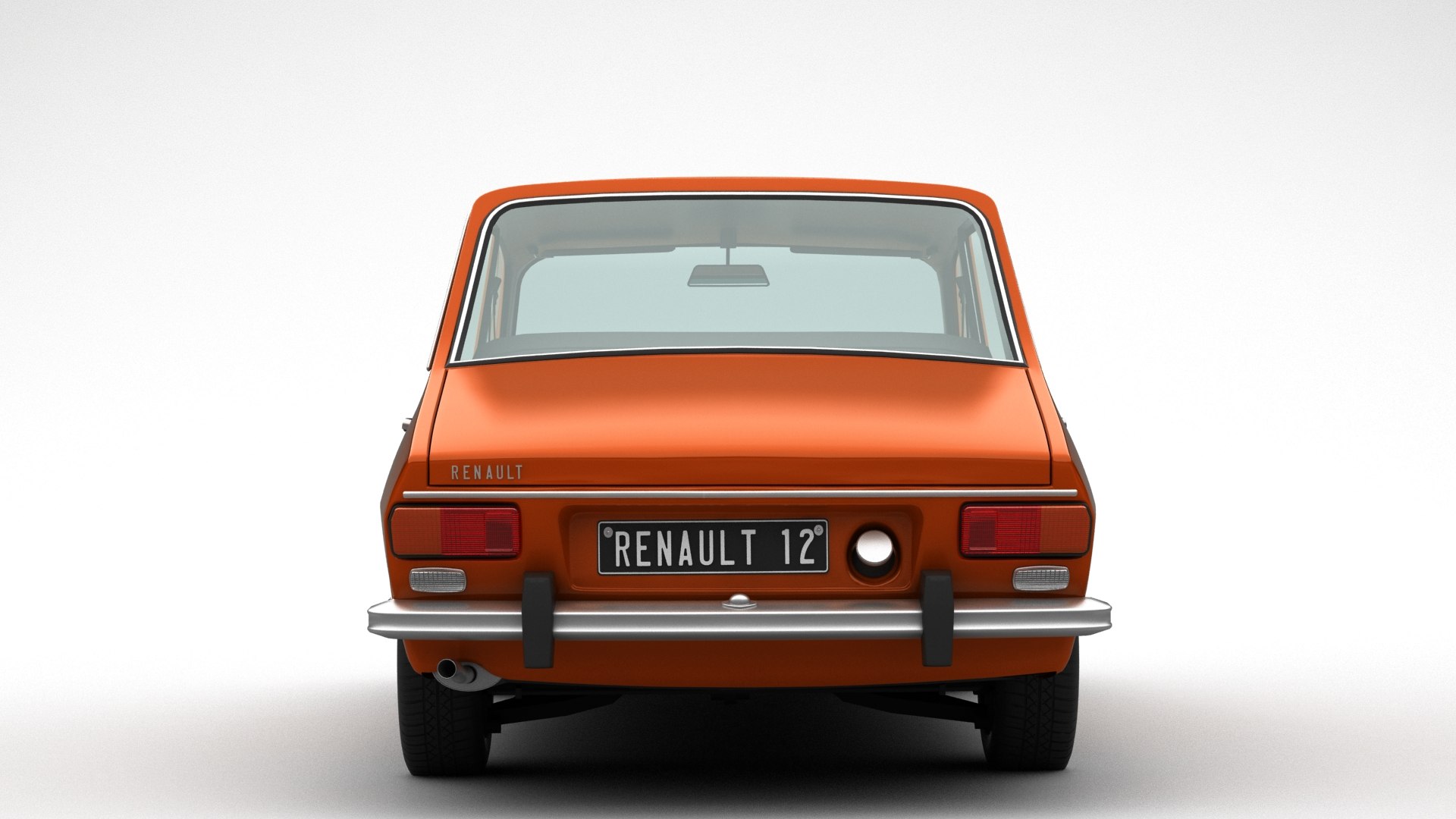 Renault 12 TL Model - TurboSquid 2011034