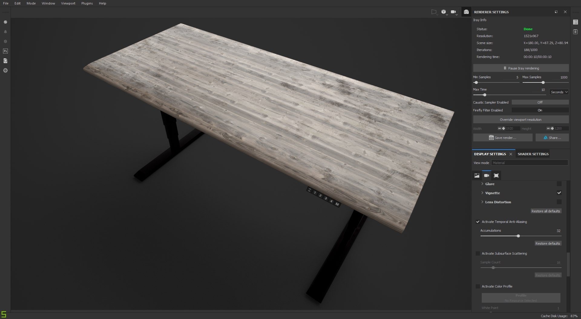 3D model standing desk - TurboSquid 1418141