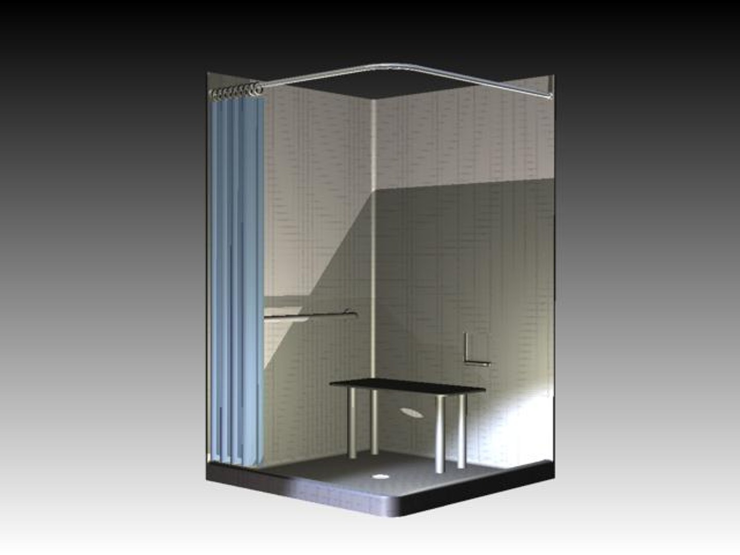3d Inventor Ipt Shower Model