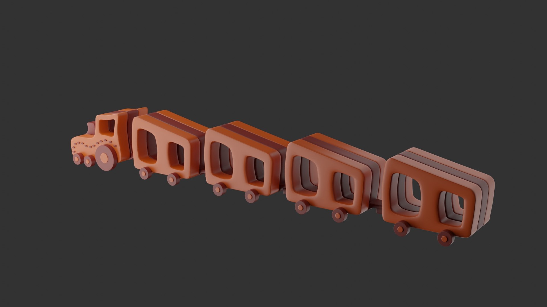 3D Train Set Model - TurboSquid 2005957