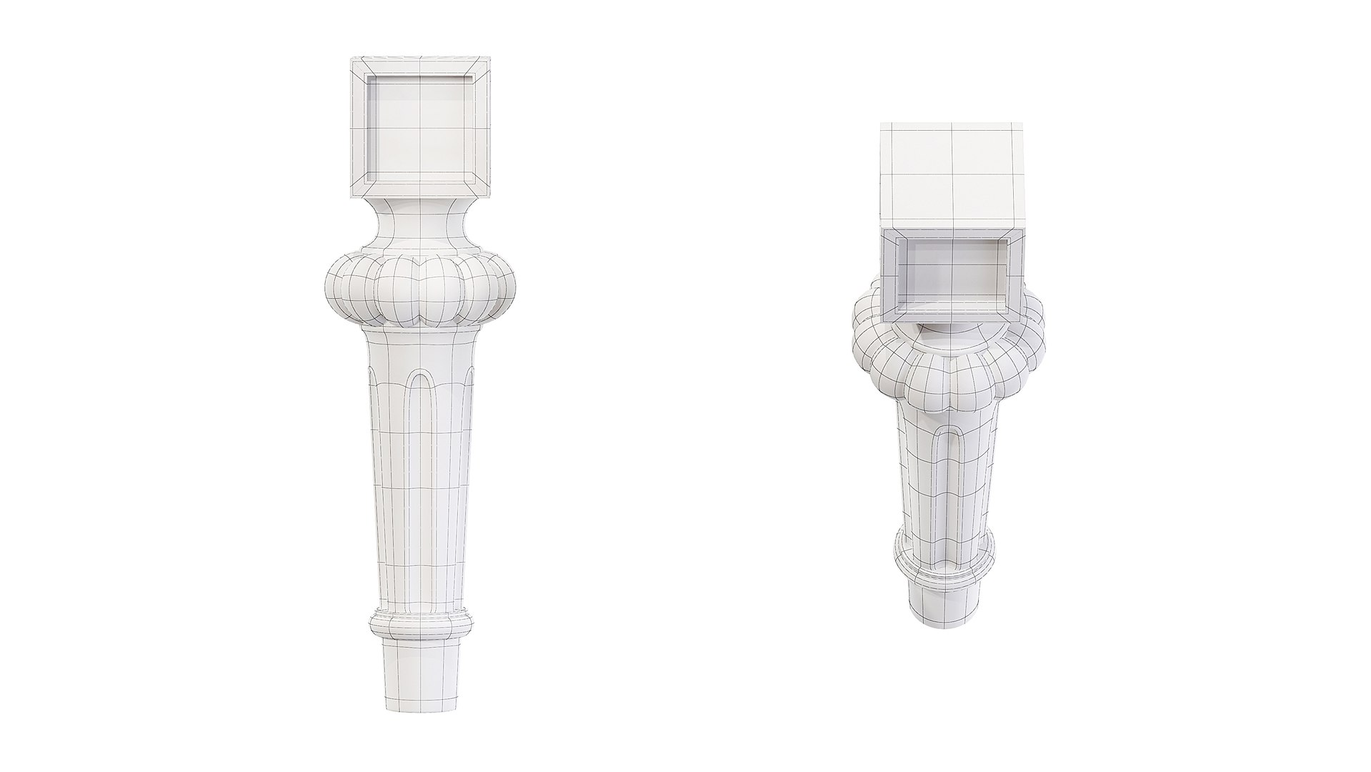 Classic Leg 068 3D Model - TurboSquid 2116423