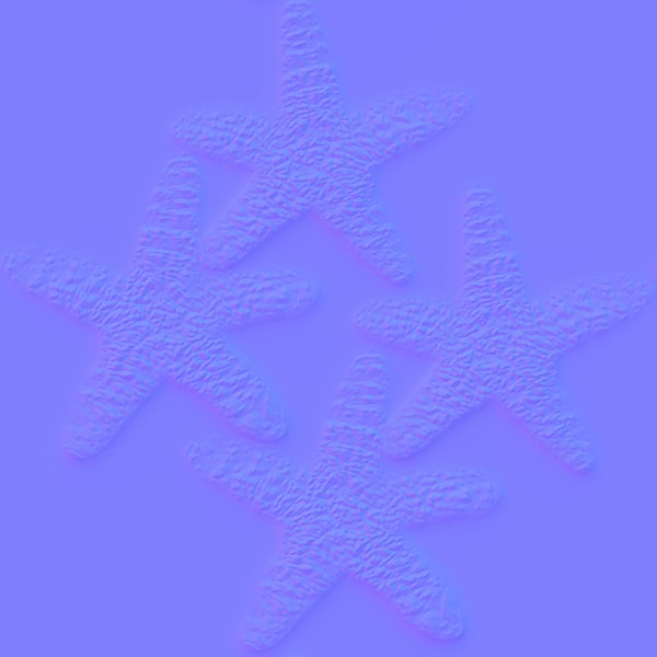 3D Starfish Covers model - TurboSquid 1760507