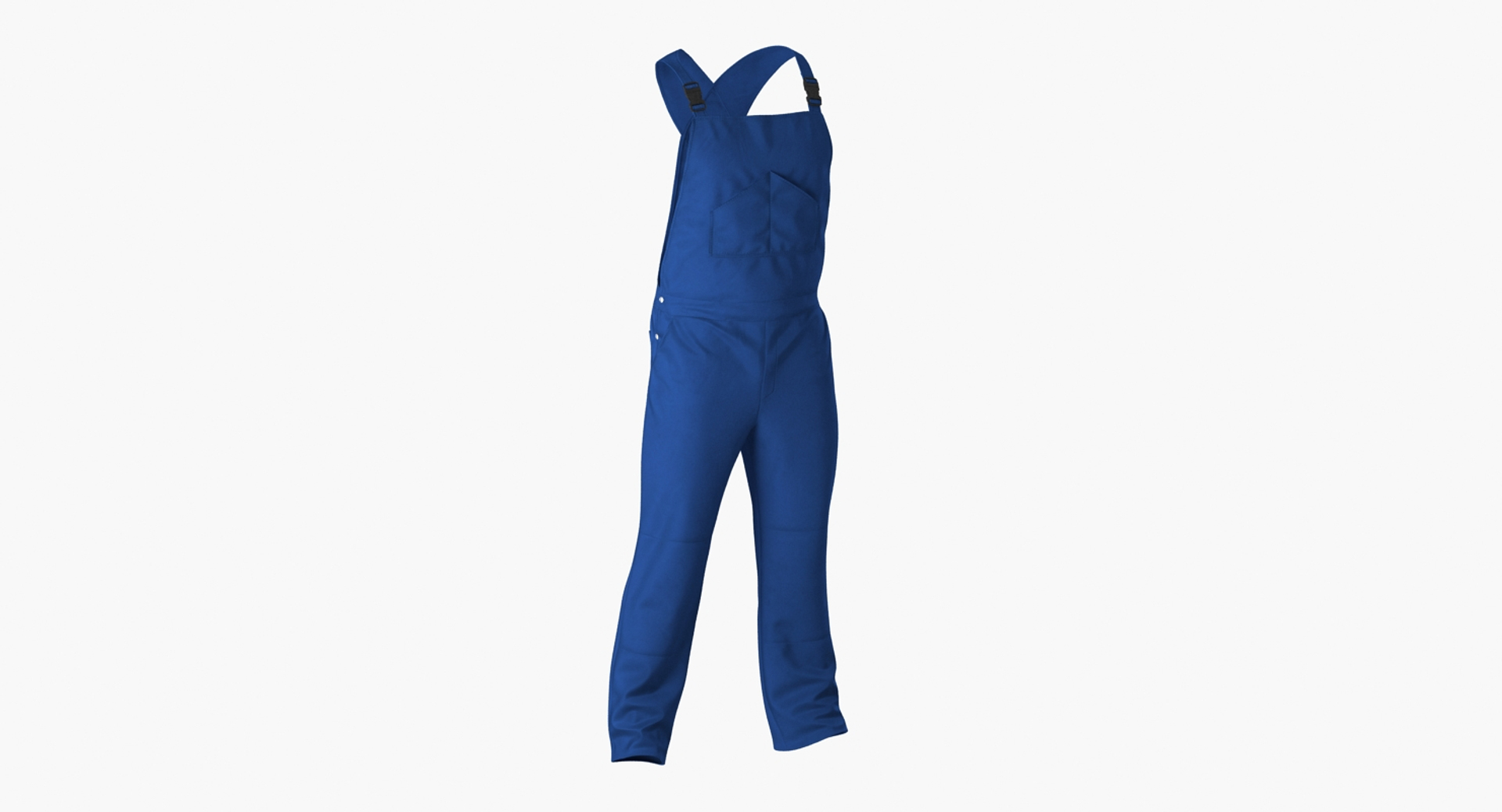 3d Blue Workwear Overalls
