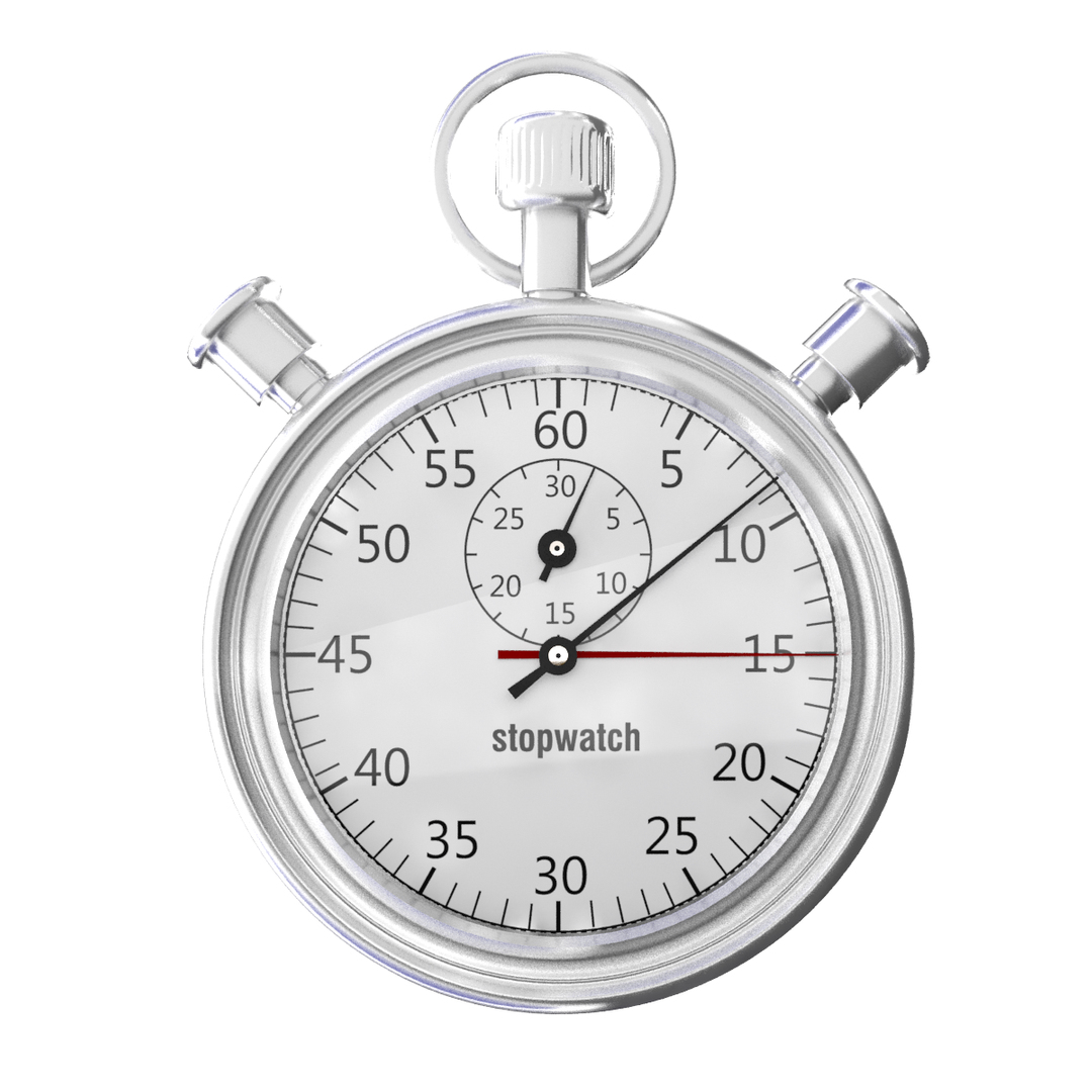 3d Stopwatch Model