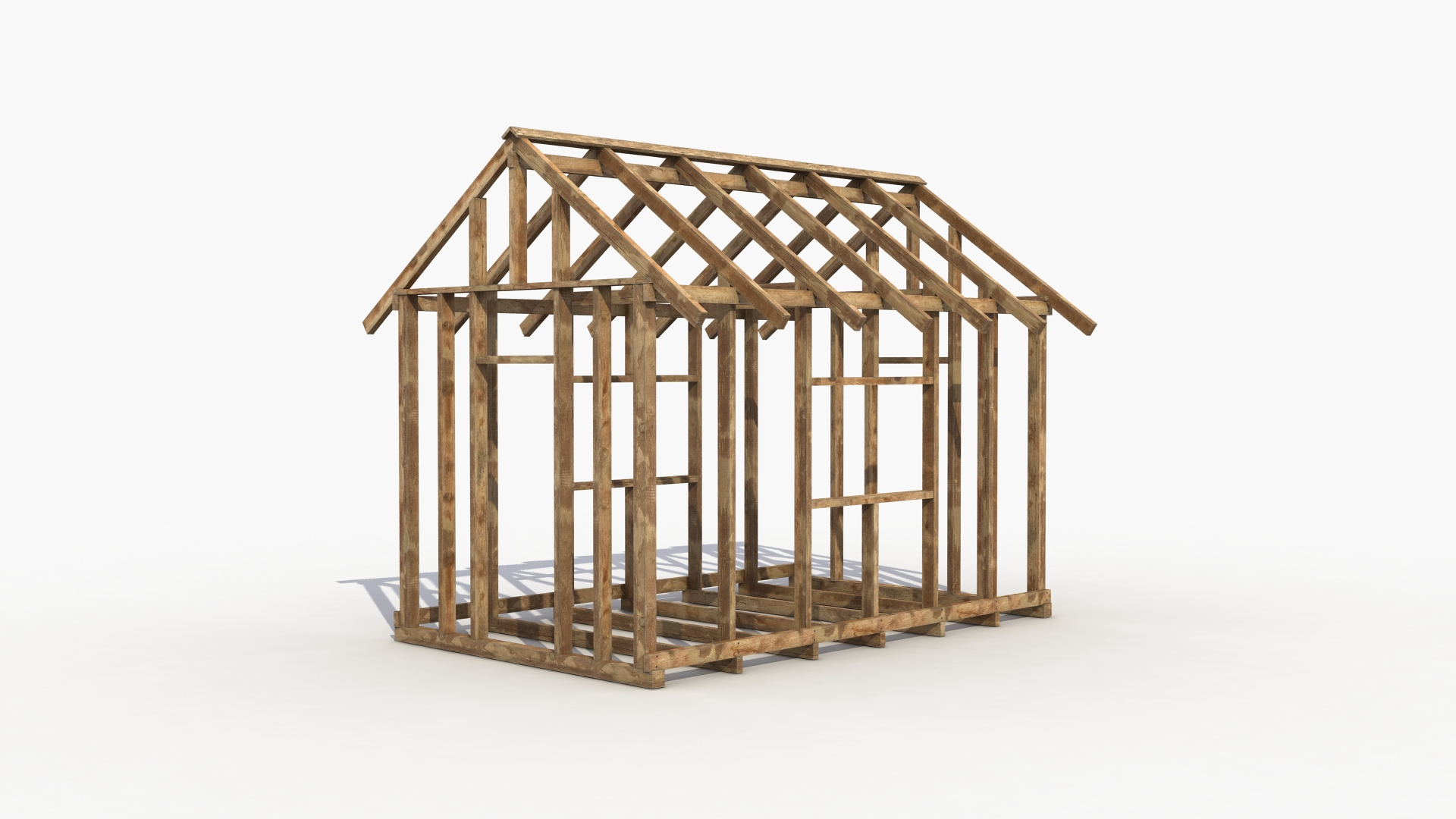 Frame House 2 3D Model Model - TurboSquid 1847318