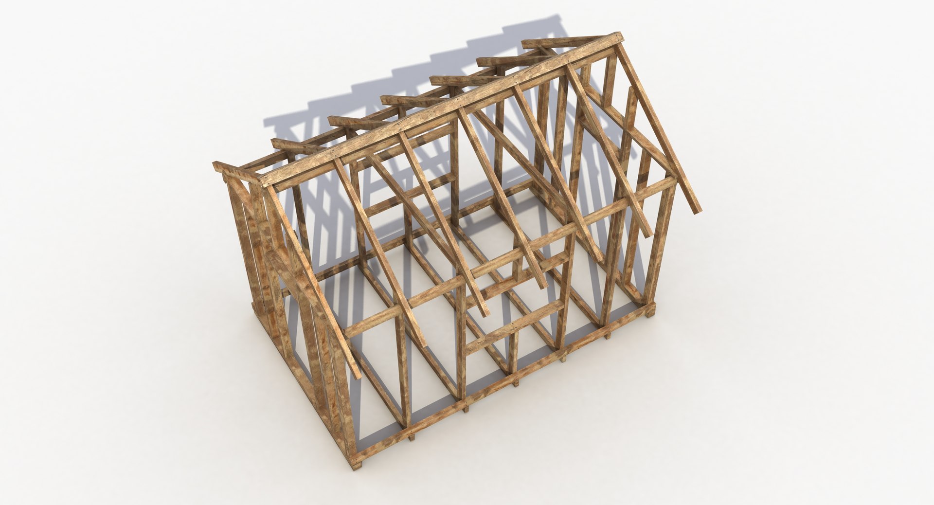 Frame House 2 3D Model Model - TurboSquid 1847318