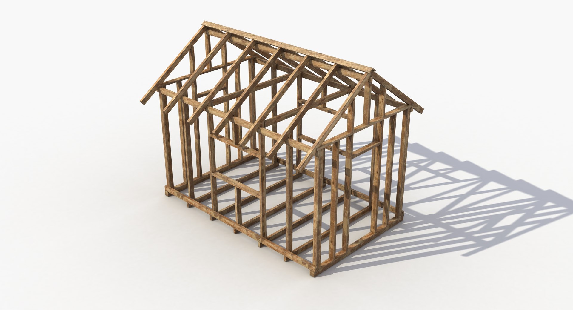 Frame House 2 3D Model Model - TurboSquid 1847318