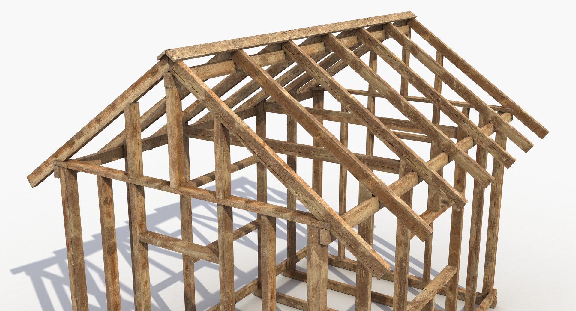 Frame House 2 3D Model Model - TurboSquid 1847318