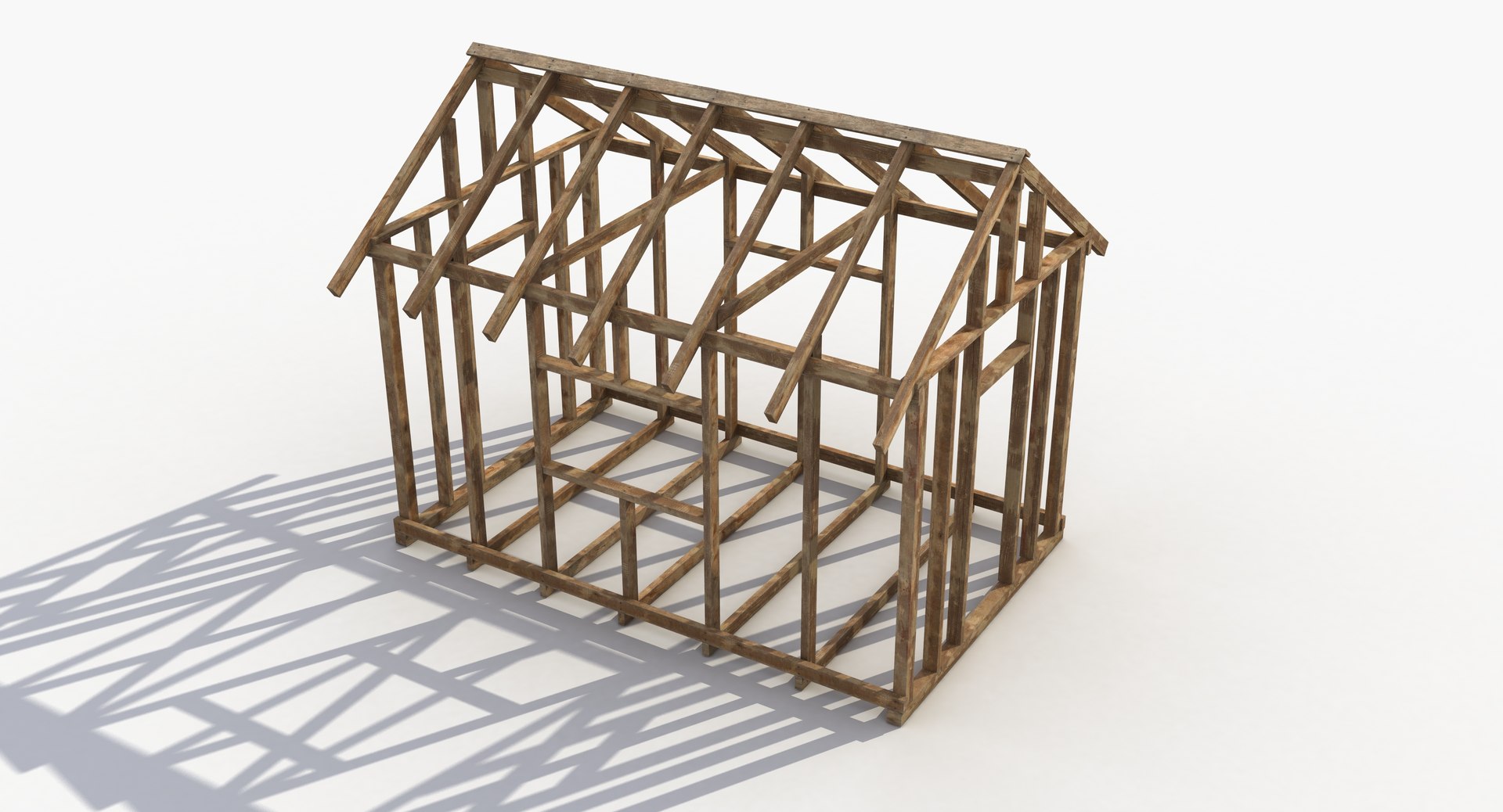 Frame House 2 3D Model Model - TurboSquid 1847318