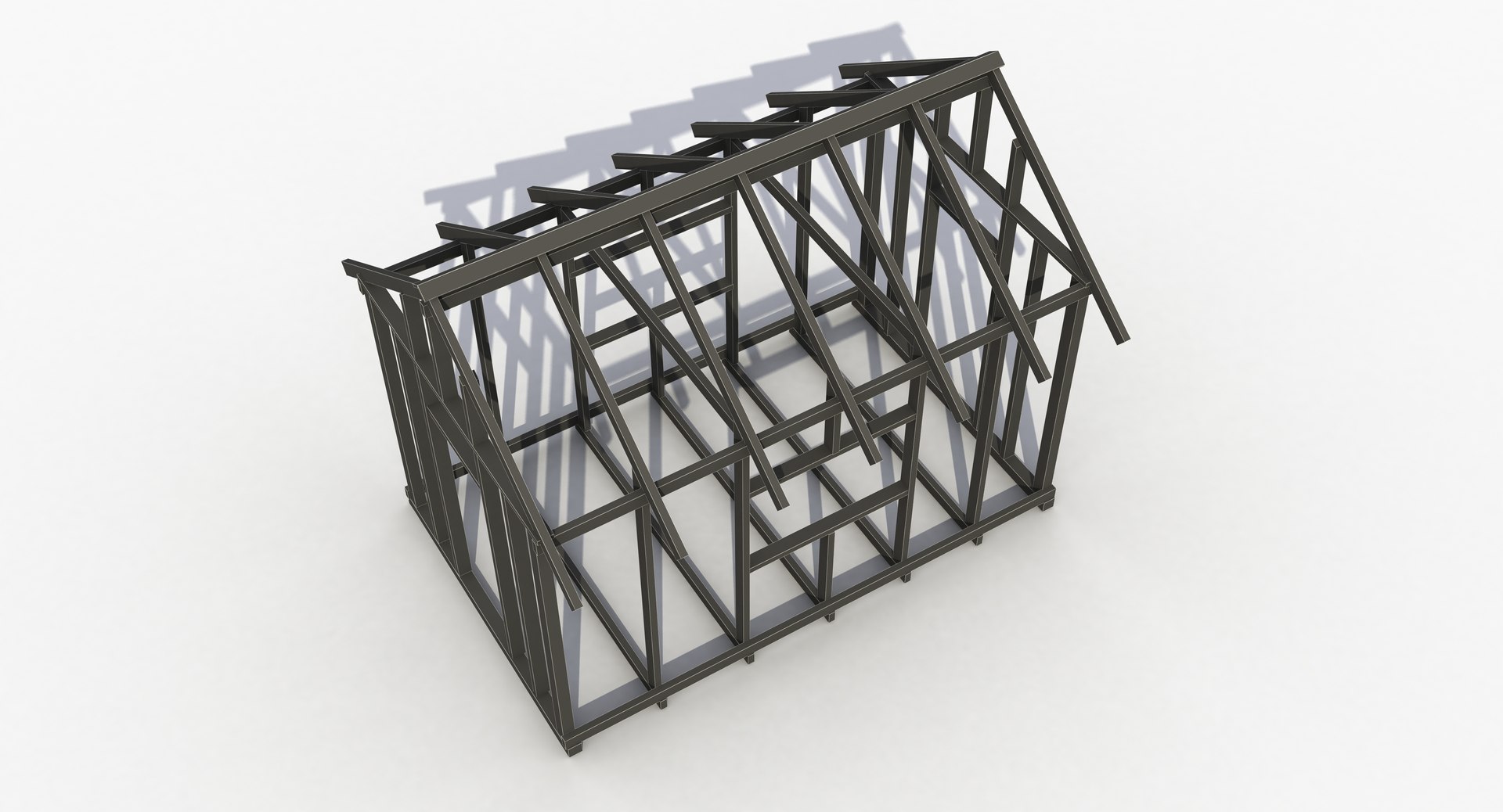 Frame House 2 3D Model Model - TurboSquid 1847318