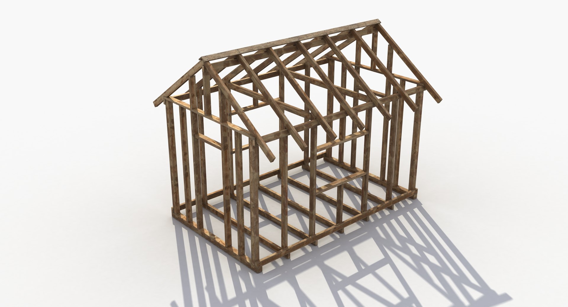 Frame House 2 3D Model Model - TurboSquid 1847318