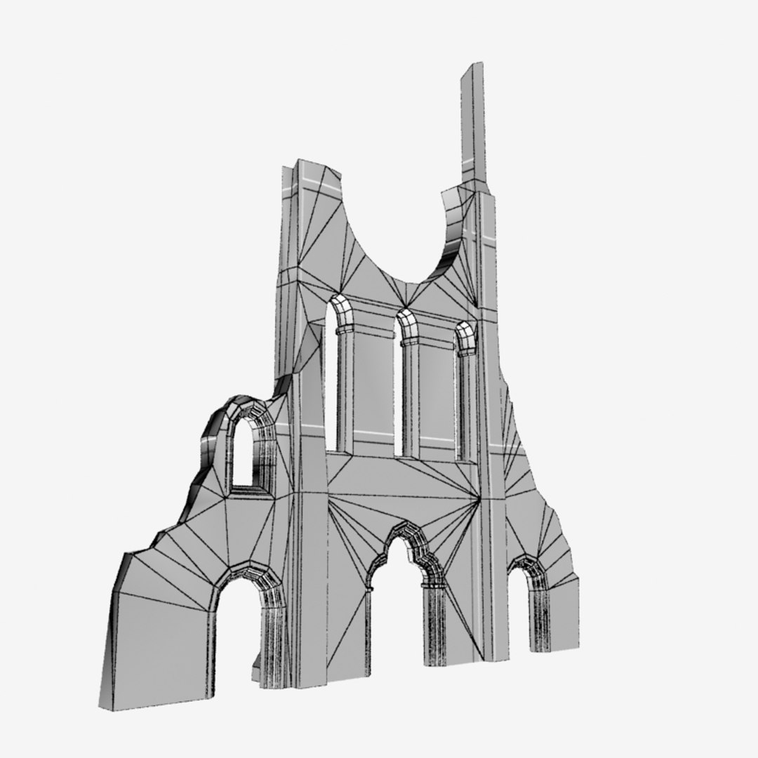 Wall Catholic 3d Model