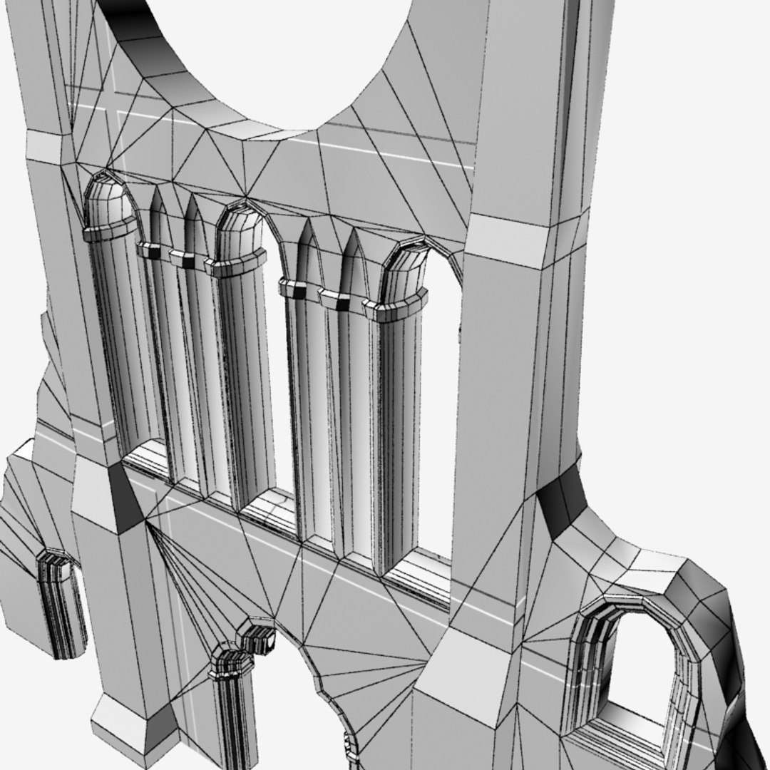Wall Catholic 3d Model