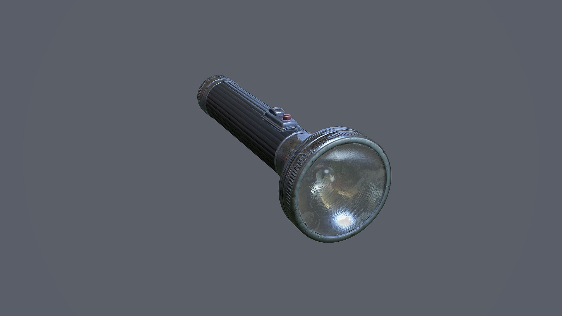 Vintage Flashlight - Game Ready 3D - TurboSquid 1929352