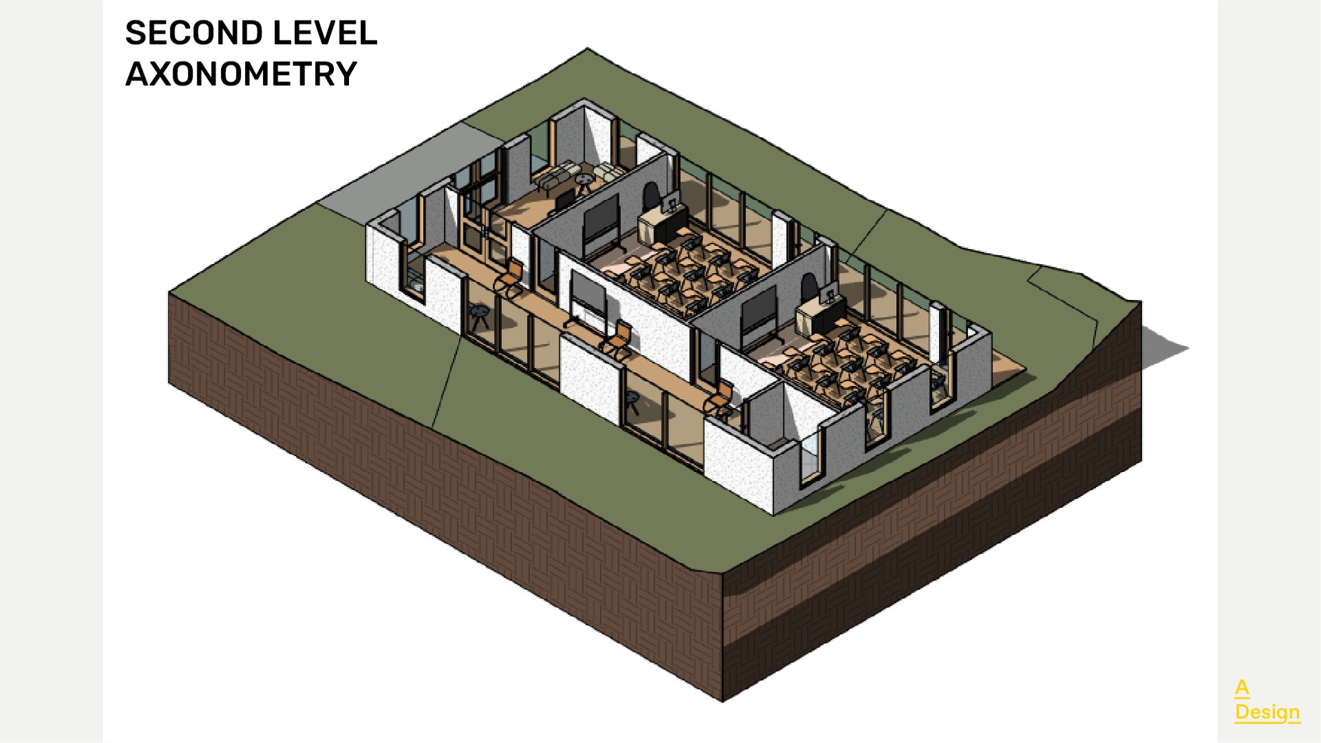 3D Classroom - Revit Model - TurboSquid 2018286