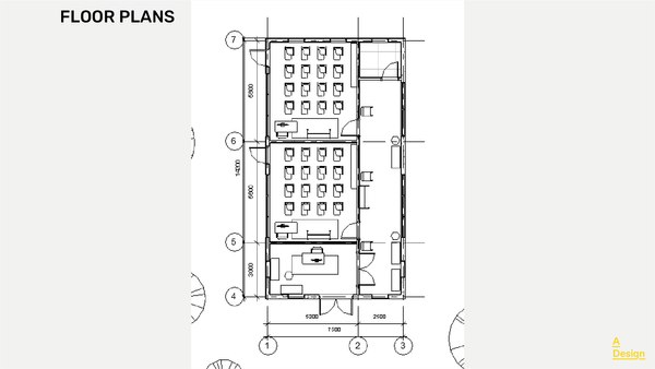 3D Classroom - Revit model - TurboSquid 2018286