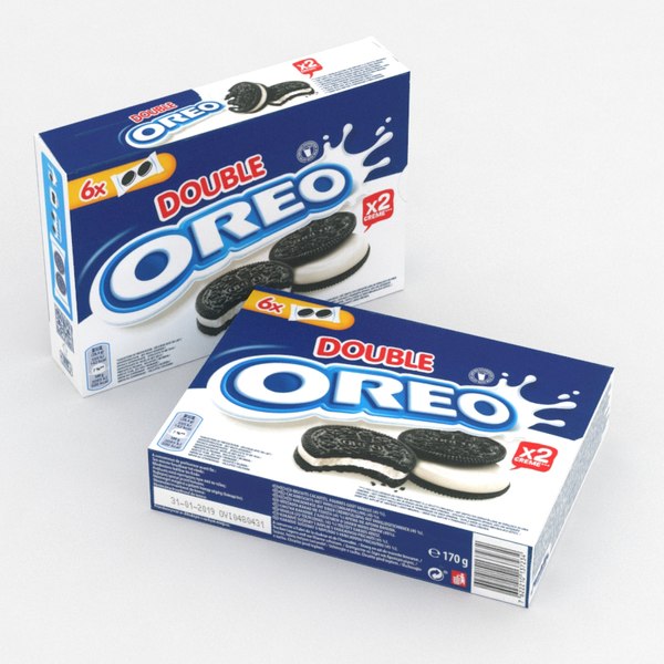 modelo 3d Caja Mondelez Oreo 6x 170g - TurboSquid 1288069