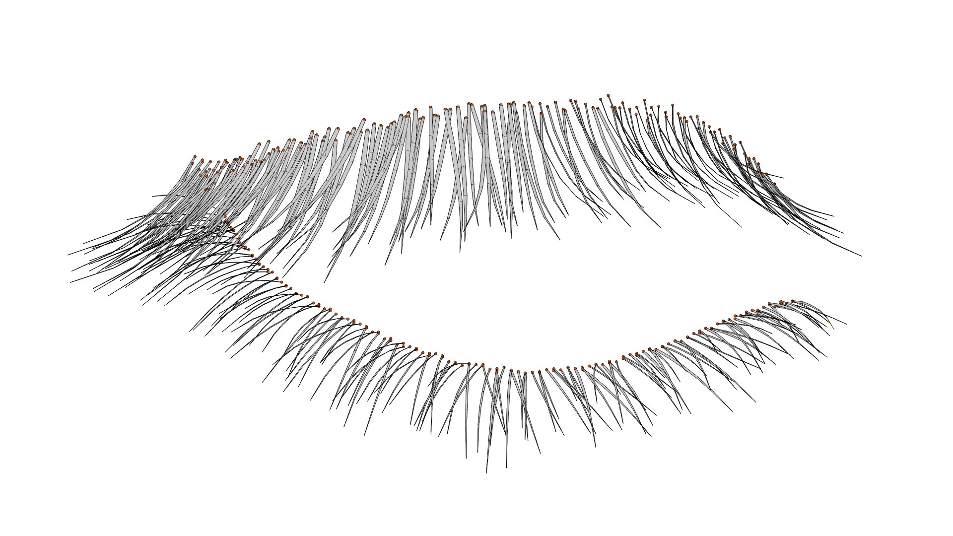 Eyelashes Male 3D - TurboSquid 1824383