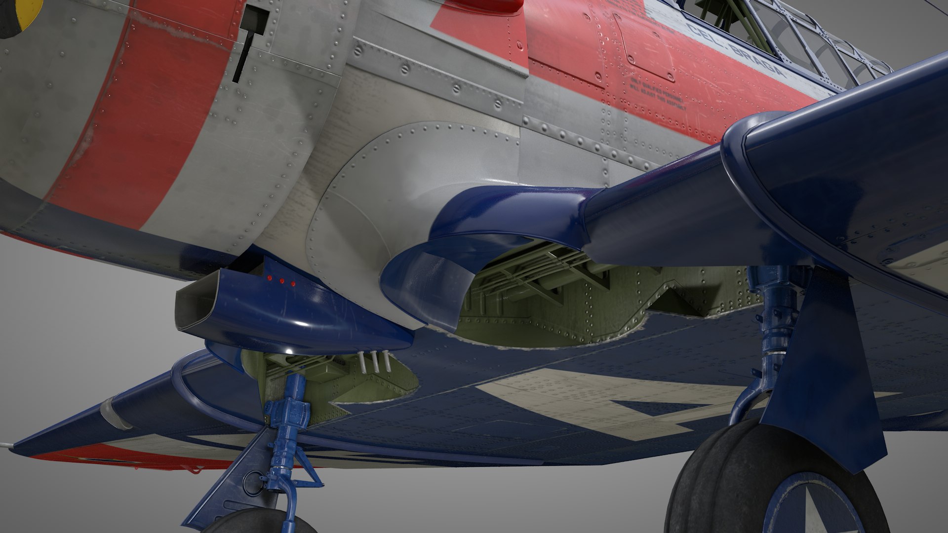 3D North American T6 Texan Model - TurboSquid 1270391