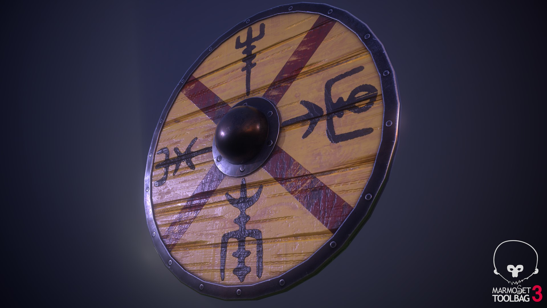 Viking Shields 3D Model - TurboSquid 1595894