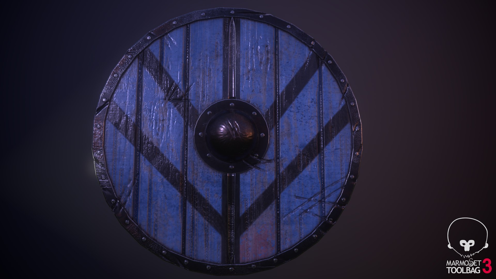 Viking Shields 3D Model - TurboSquid 1595894