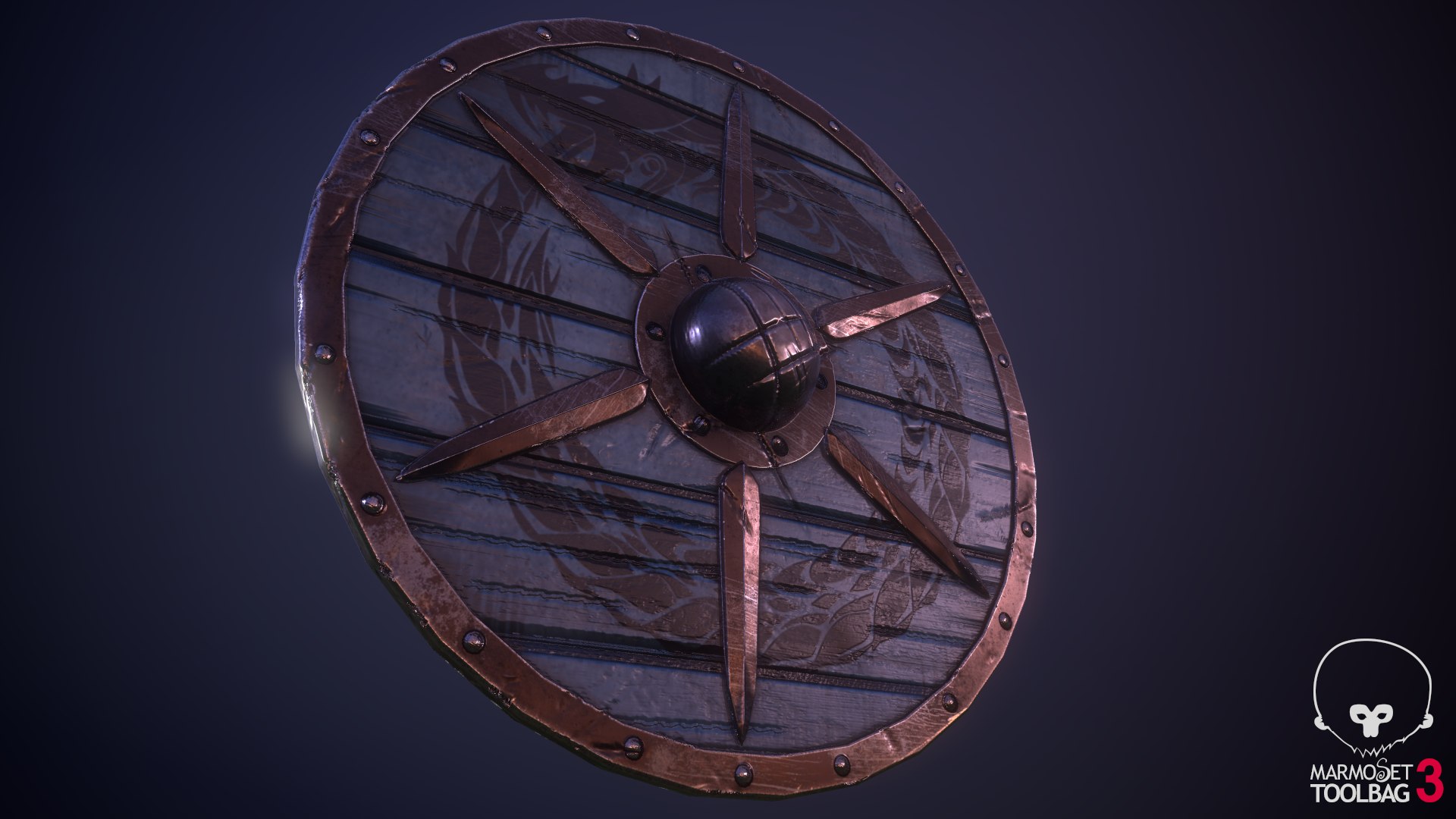 Viking Shields 3D Model - TurboSquid 1595894