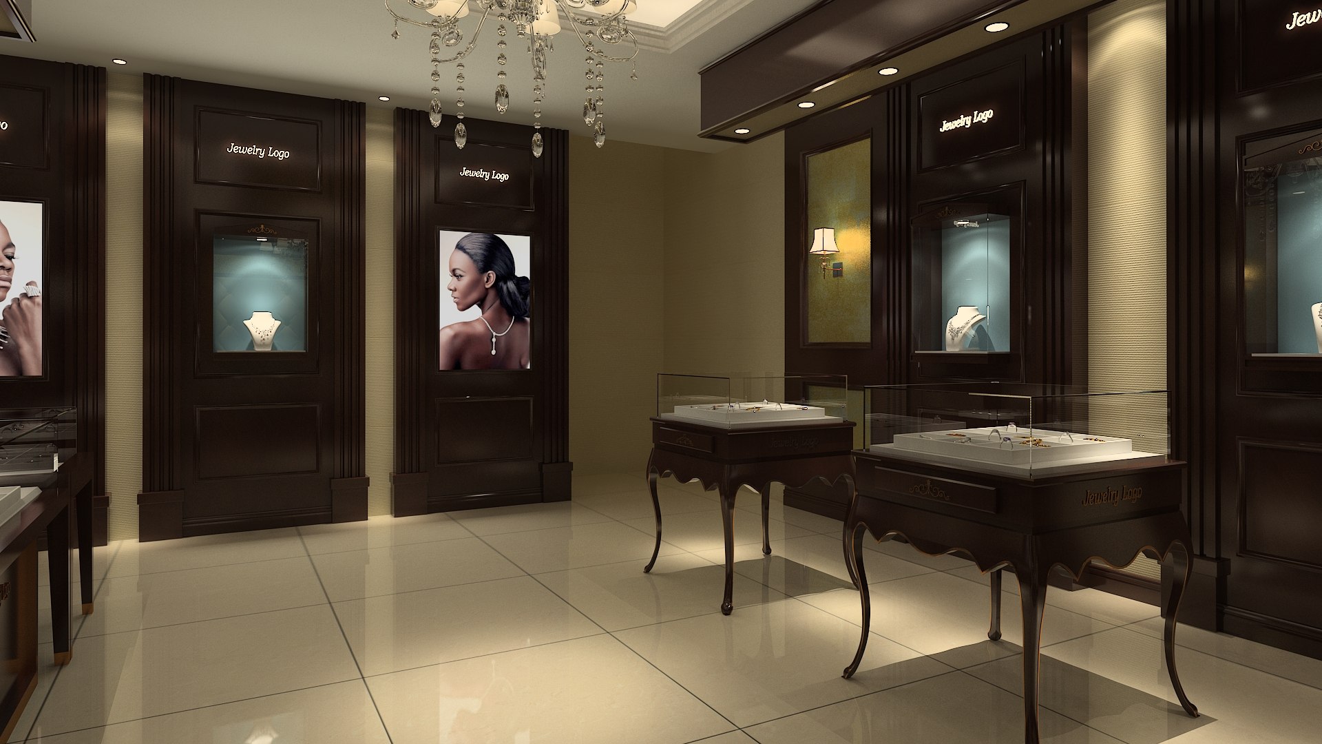 Jewelry Store 01 3D Model - TurboSquid 2096957