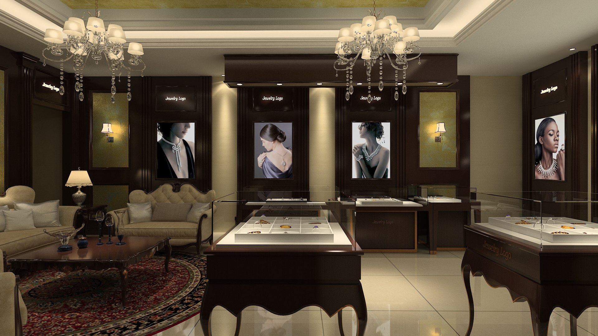 Jewelry Store 01 3D Model - TurboSquid 2096957