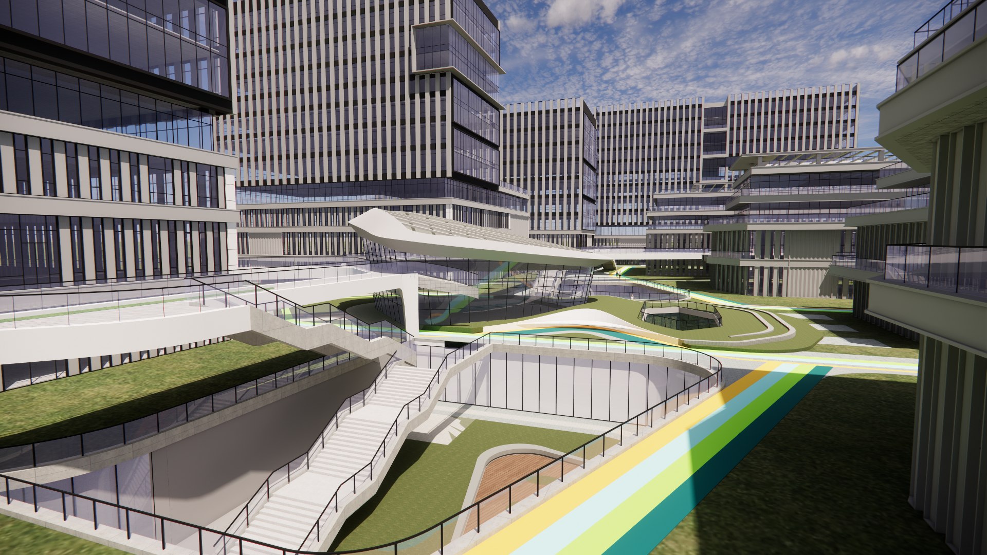 3D Modern City Block -A2 - TurboSquid 2378971