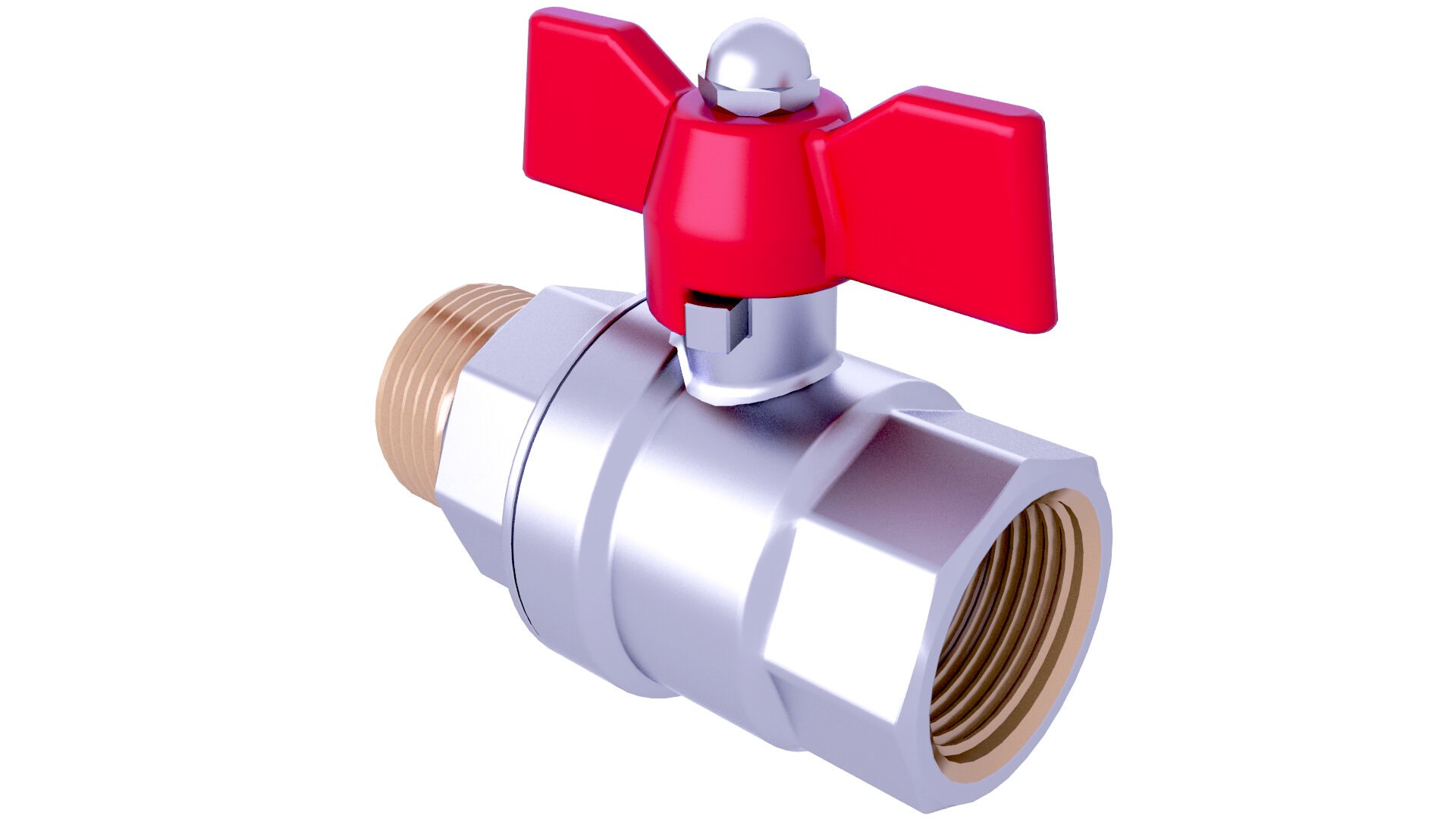 5 Ball Valves SET V26 3D Model - TurboSquid 2404614
