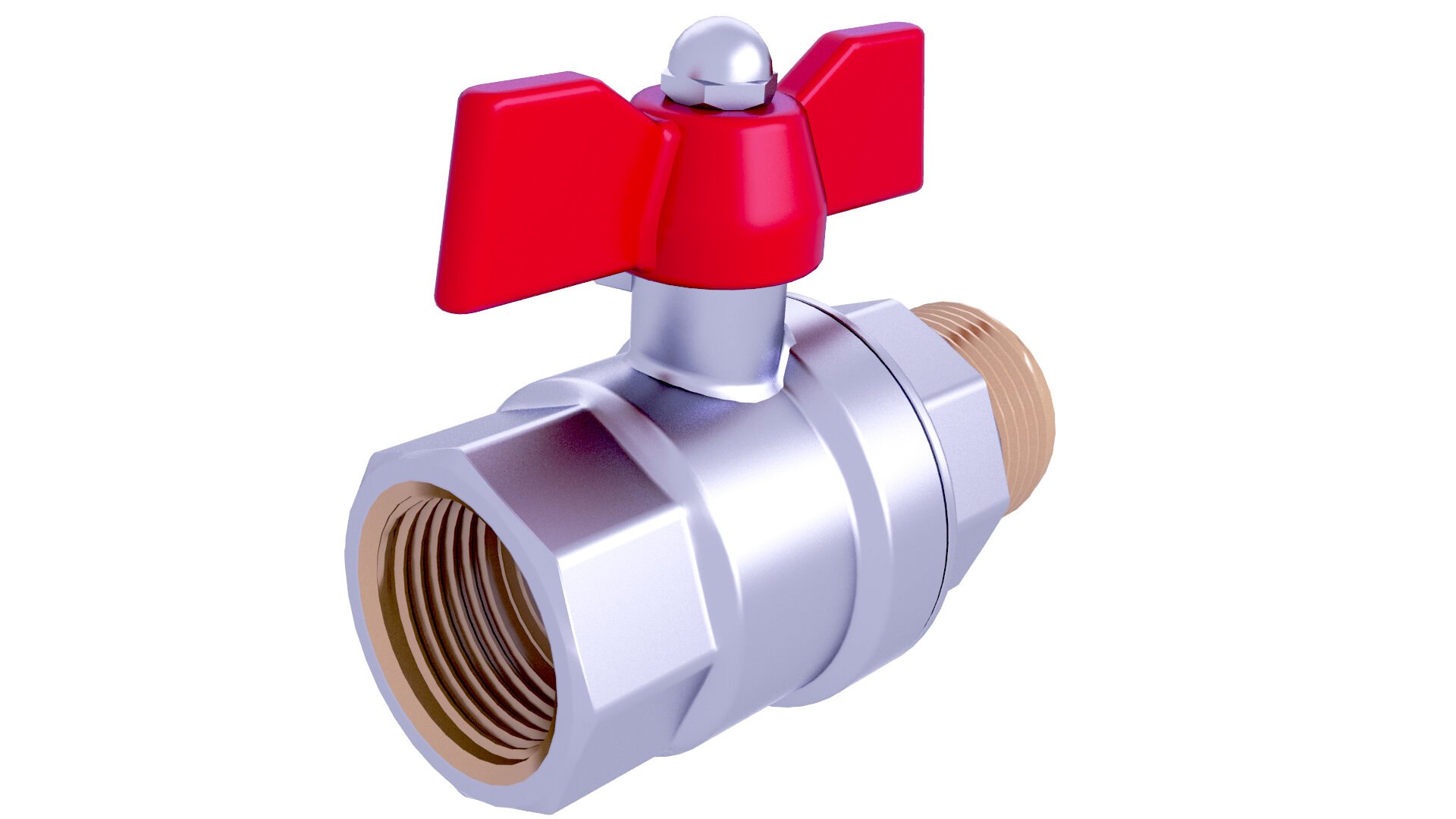 5 Ball Valves SET V26 3D Model - TurboSquid 2404614