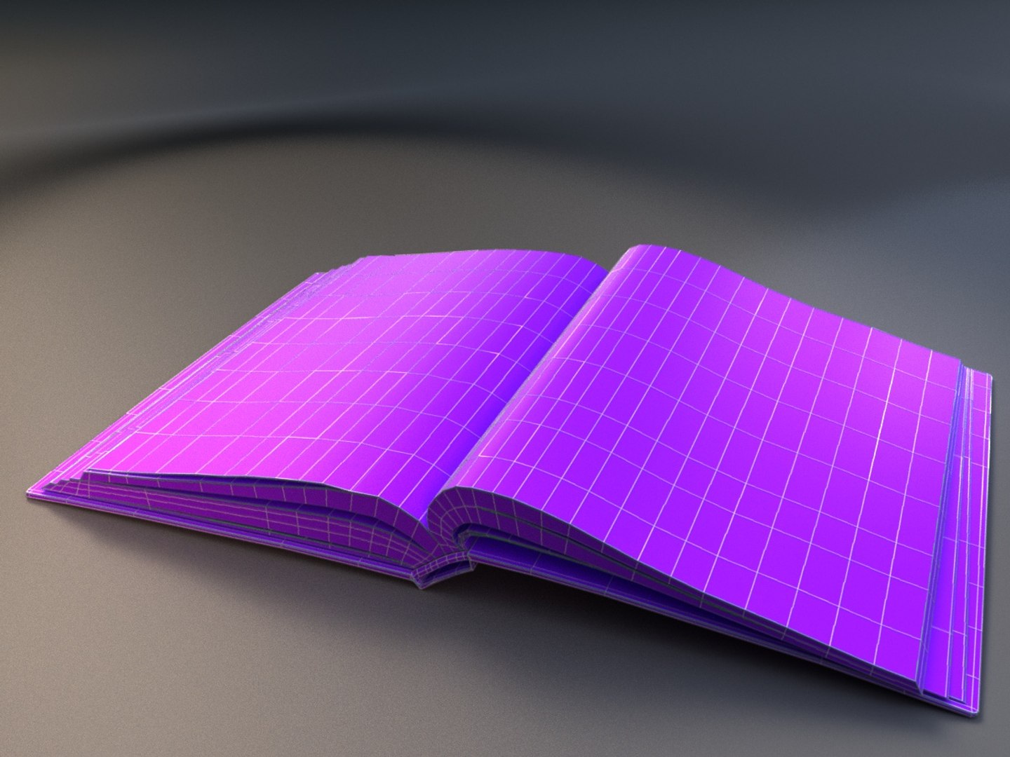 Old Open Book 3D Model - TurboSquid 1400566