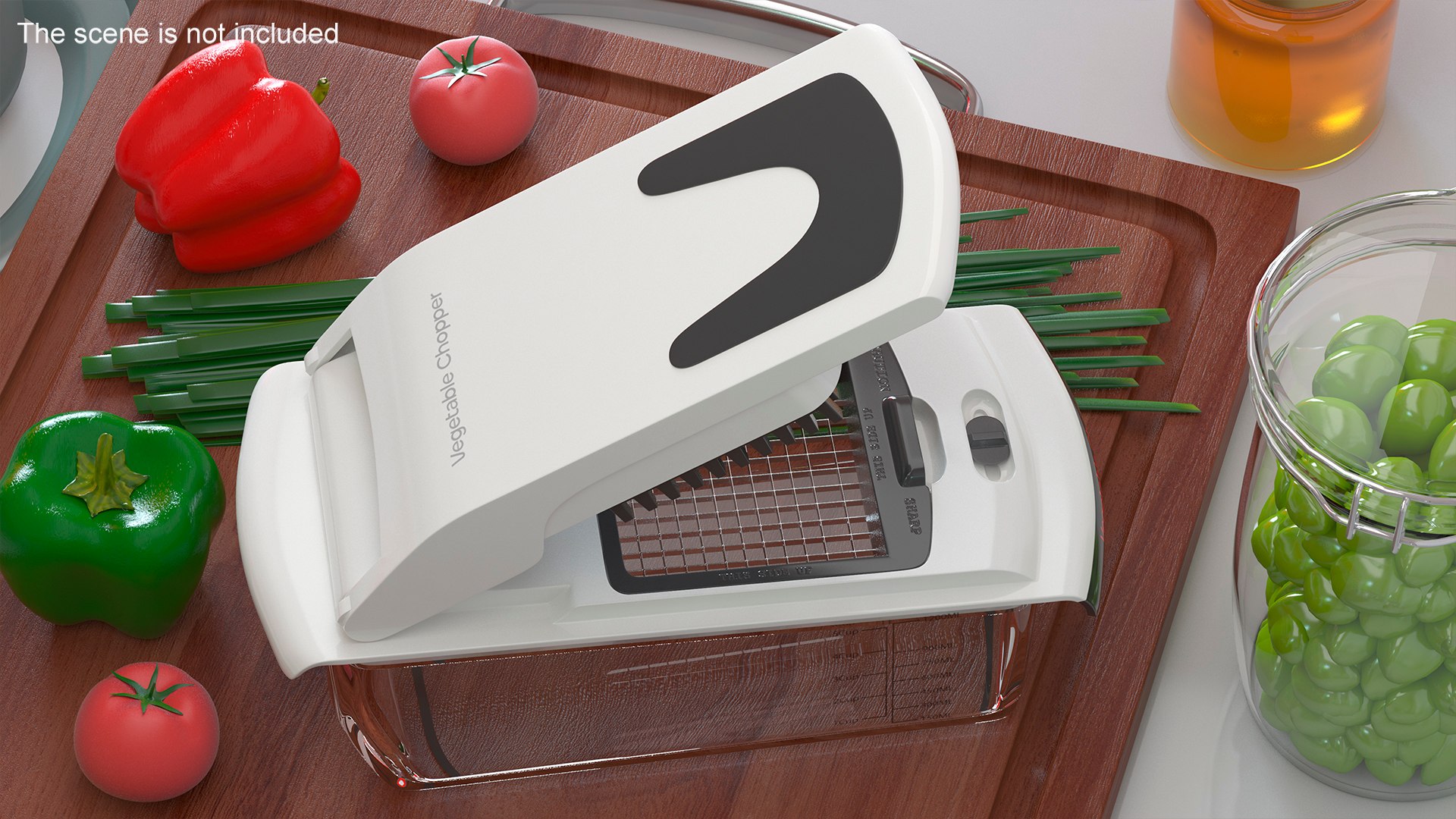 3D Vegetable Chopper With Small Dice Blade - TurboSquid 2169060